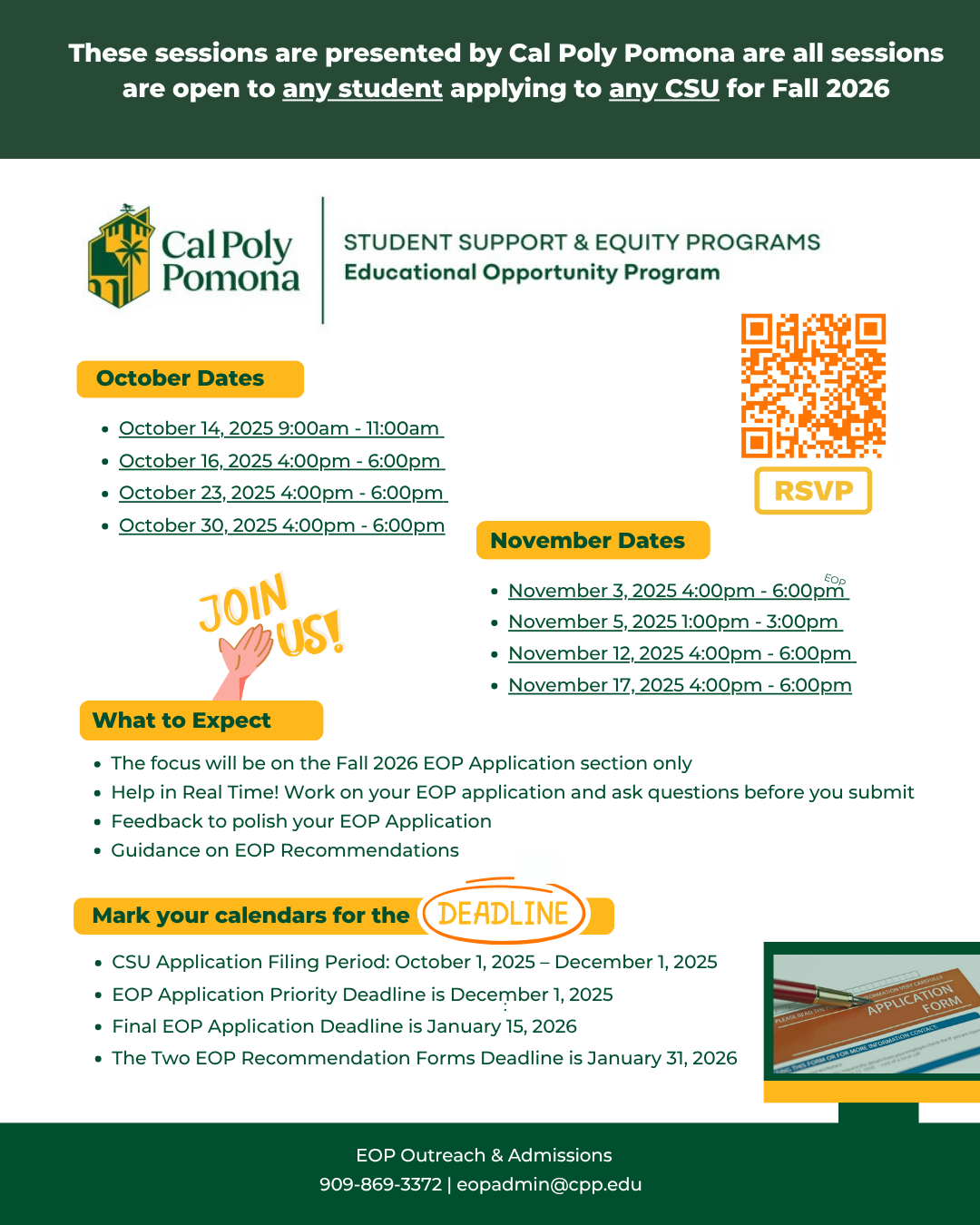 Apply to EOP | Educational Opportunity Program