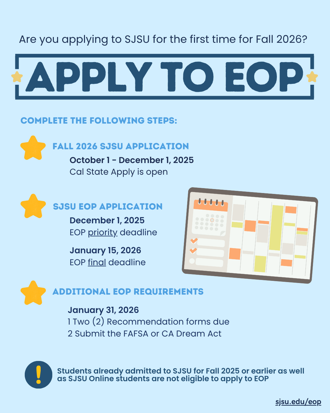Apply to EOP | Educational Opportunity Program