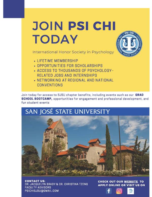 The International Honor Society in Psychology (Psi Chi) | Psychology